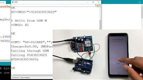Sim900a Gsm Module And Arduino Sendingreceiving Sms And Making Calls