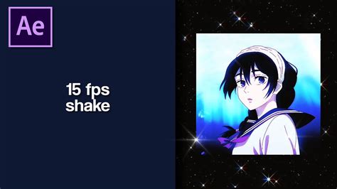 15 Fps Shake After Effects Tutorial Youtube