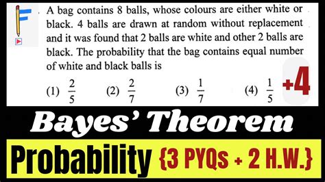Bayes Theorem In Jee Complete Concept Application Conditional