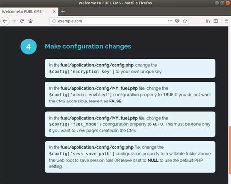 How To Install Fuel CMS With Nginx On Ubuntu Linux Geek Rewind