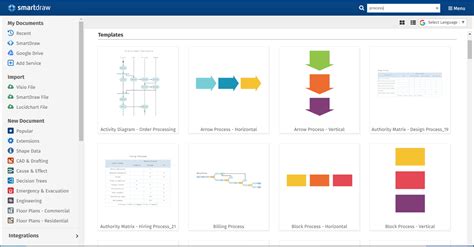 Finding Templates Smartdraw