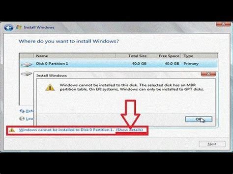 Windows Can Only Be Installed To Gpt Disks Toocore