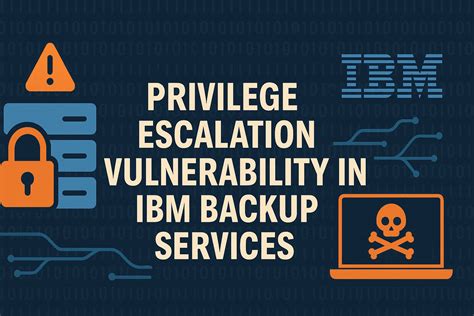 Privilege Escalation Flaw In Ibm Backup Services Threatens Ibm I Environments Cve 2025 33108