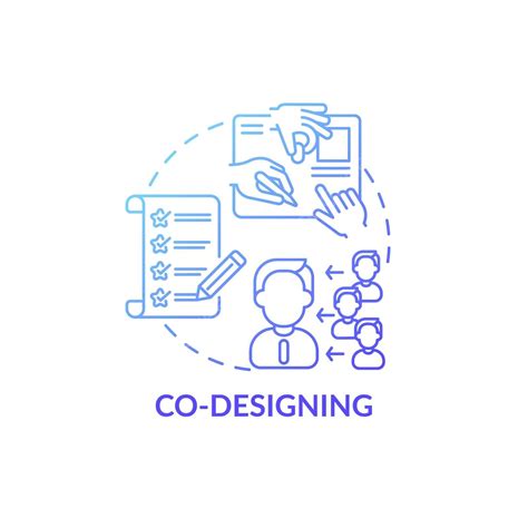 Co Designing Concept Icon Collaboration Navy Project Vector Collaboration Navy Project Png