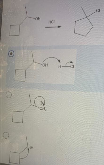 Solved Which Is Not A Step In The Mechanism For The Chegg