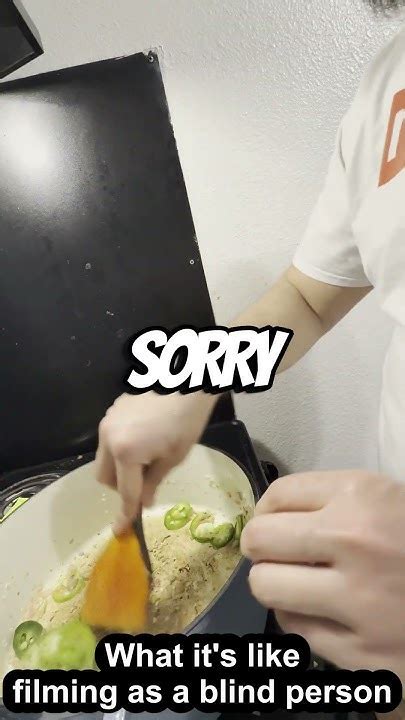 A Blind Guy Fails While Trying To Make Something To Eat Blind