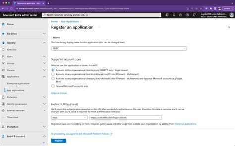Setup Azure Ad Sso