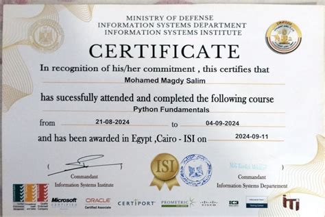 Mohamed Magdy على Linkedin Python Programming Learningjourney