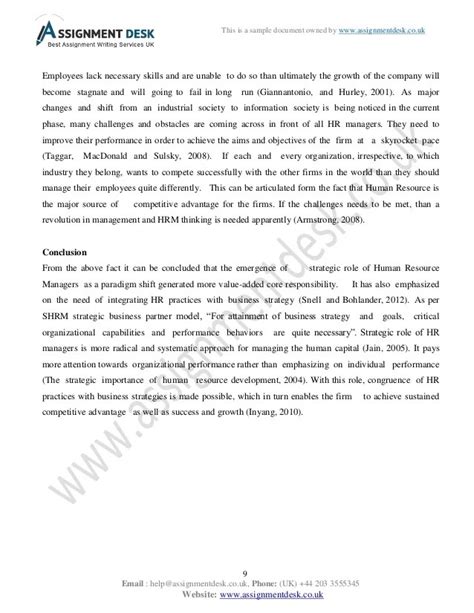 contoh assignment human resource management uitm hrm533 introduction to human resource