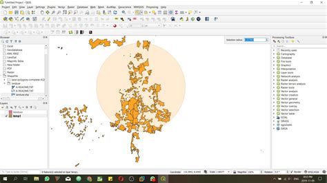 Select By Radius Gis Tutorial
