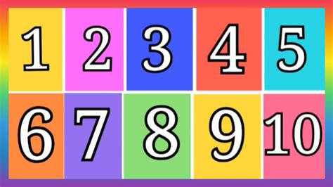 learn to count 1-10 numbers|pre school book learning for kids and toddlers| counting numbers 1 ...