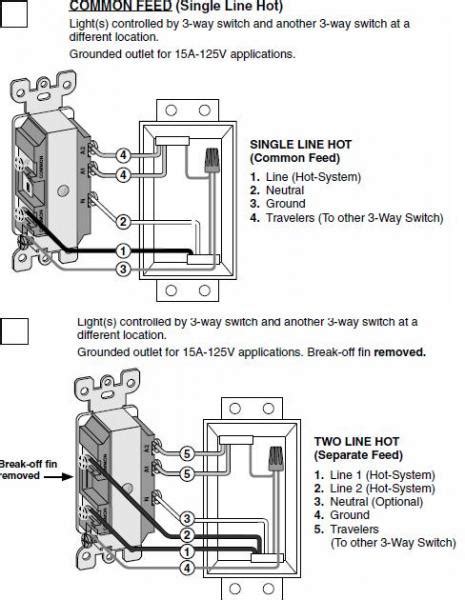 3 Way Combination Switch Wiring