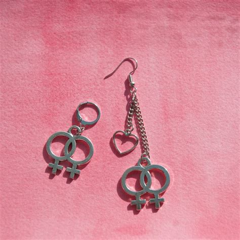 Lesbian Earrings Etsy