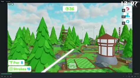 Plank Gets Glitched To Heaven Roblox Super Golf Clip Youtube