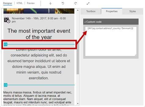 Add Dynamic Content To Email Messages Dynamics 365 Marketing