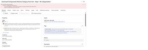 Azuremlcomputejob Failed Noncompliantreason While Running Command