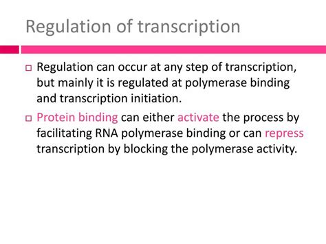 Presentation On Gene Transcription Powerpoint Slides Learnpick India