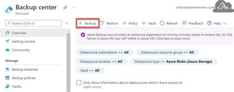 enable vaulted backup for azure blob storage comprehensive guide