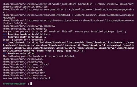 How To Install And Use Homebrew Package Manager On Linux TREND OCEANS