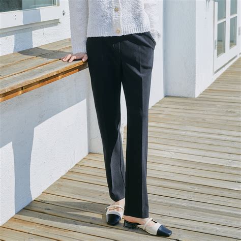 사방스판 일자핏 팬츠고탄력 Ver Cvtwc3802q 이랜드몰