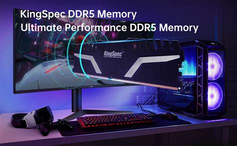 kingspec ddr5 computer memory 32gb 2×16gb 4800 mhz ram desktop memory