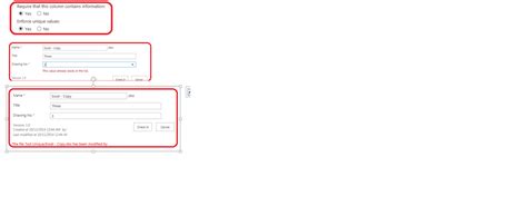 How To Use Enforce Unique Values In Sharepoint 2013 Document Library