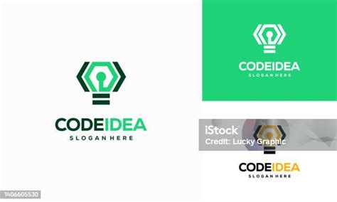 Vektor Konsep Desain Simbol Code Idea Ikon Simbol Simbol Programmer Ilustrasi Stok Unduh