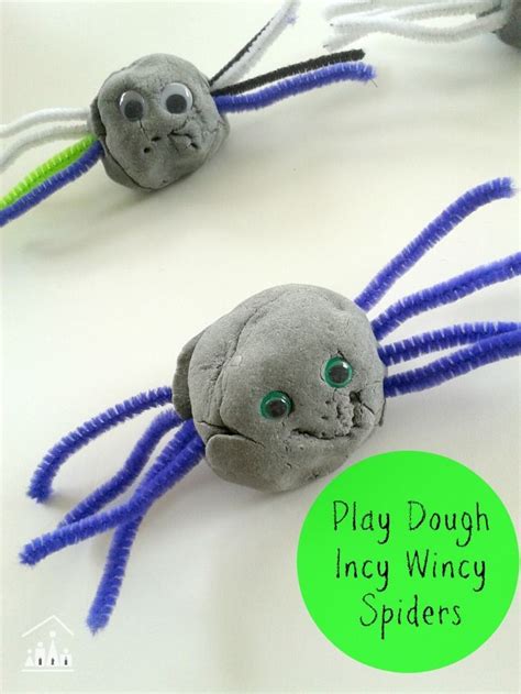 Invitation To Make Play Dough Incy Wincy Spiders The Perfect Actiivty