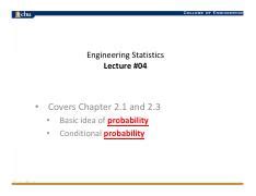 Stat Lecture Ch Pdf Engineering Statistics Lecture Covers Chapter