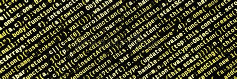 Computer Program Preview Programming Code Typing Stock Image Image