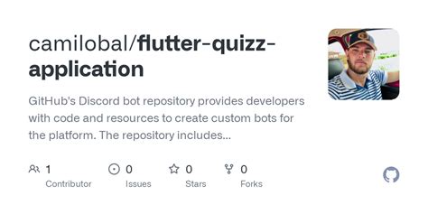 GitHub Camilobal Flutter Quizz Application GitHub S Discord Repository Provides