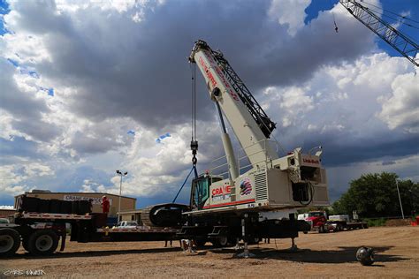 unloading crawler crane photograph by chris martin pixels