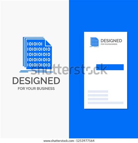 Business Logo Binary Code Coding Data Stock Vector Royalty Free