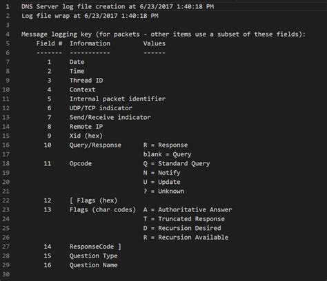 How To Check Client Ip Address To Send Query Or Response To Dns By Enable Dns Log For Log