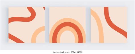 Instagram Posts Template Nude Colours Stock Vectors Images Vector Art Shutterstock