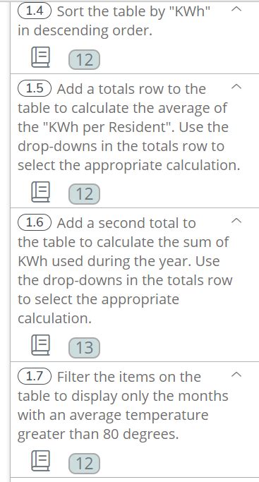 Solved Create A Table From The Existing Data In Range Chegg Com