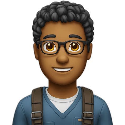 A Nerd Emoji Ai Emoji Generator