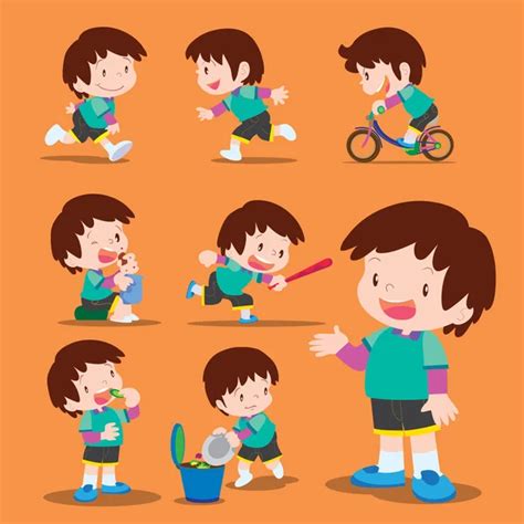 Niños Palitos Imágenes De Stock De Arte Vectorial Depositphotos
