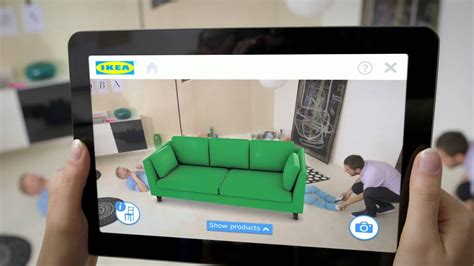 Place Ikea Furniture In Your Home With Augmented Reality Youtube