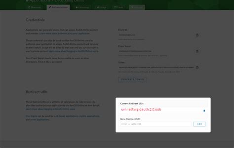 solved invalid redirect uri issue oauth sample esri community