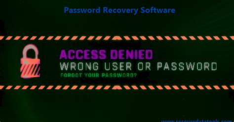 Recover Data Tool Software Do You Know 6 Best Password Recovery