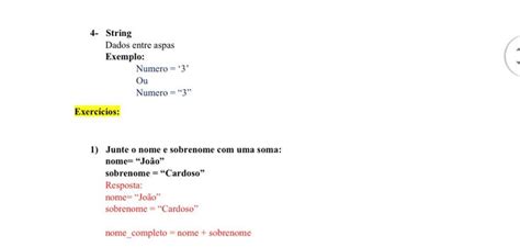 variáveis e tipos de dados em python programação python python