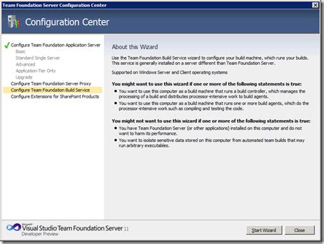 Installing Tfs Build Server From The Build Conference In Anaheim Azure Devops Blog