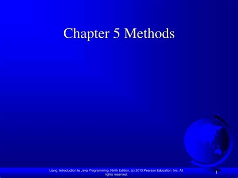 Ppt Methods In Java Definition Invocation And Reusability