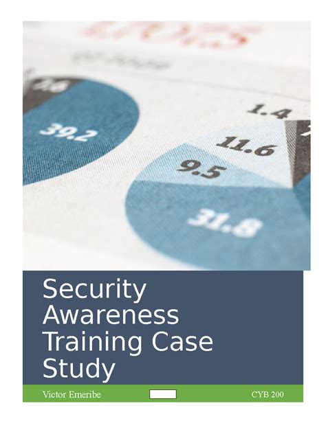 CYB 200 Project One Scenario Module 6 1 Victor S Copy Security Awareness Training Case Study