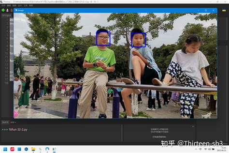 python 使用open CV检测人脸 知乎