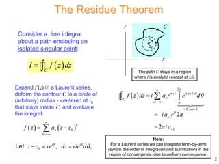Notes 10 6382 Residue Theorem Pptx Notes 10 6382 Residue Theorem Pptx