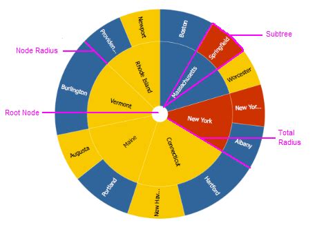 Using Treemap And Sunburst Components