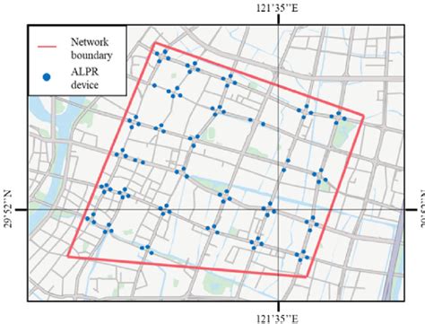 Figure 4 From Vehicle Trajectory Reconstruction On Urban Traffic Network Using Automatic License