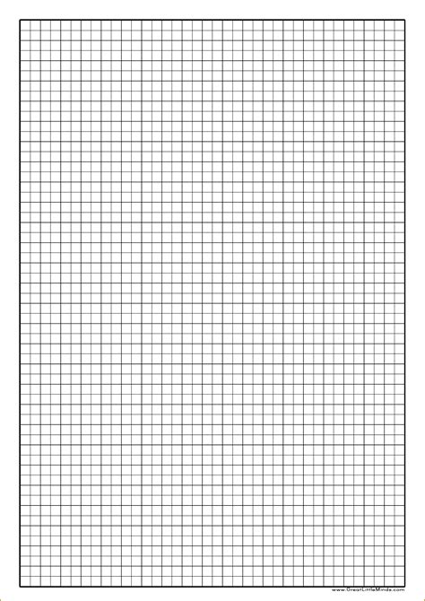 Printable Graph Paper 1 Inch